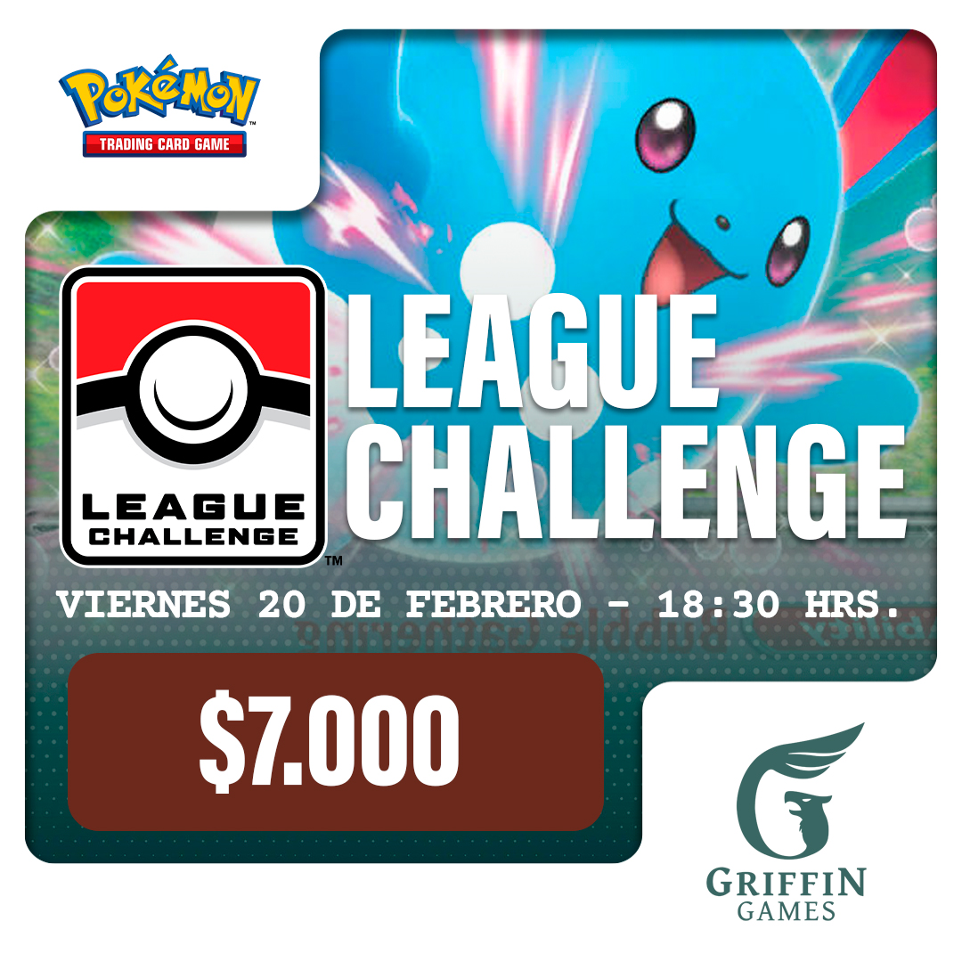 Pokémon TCG League Challenge Febrero 2026 - Griffin Games